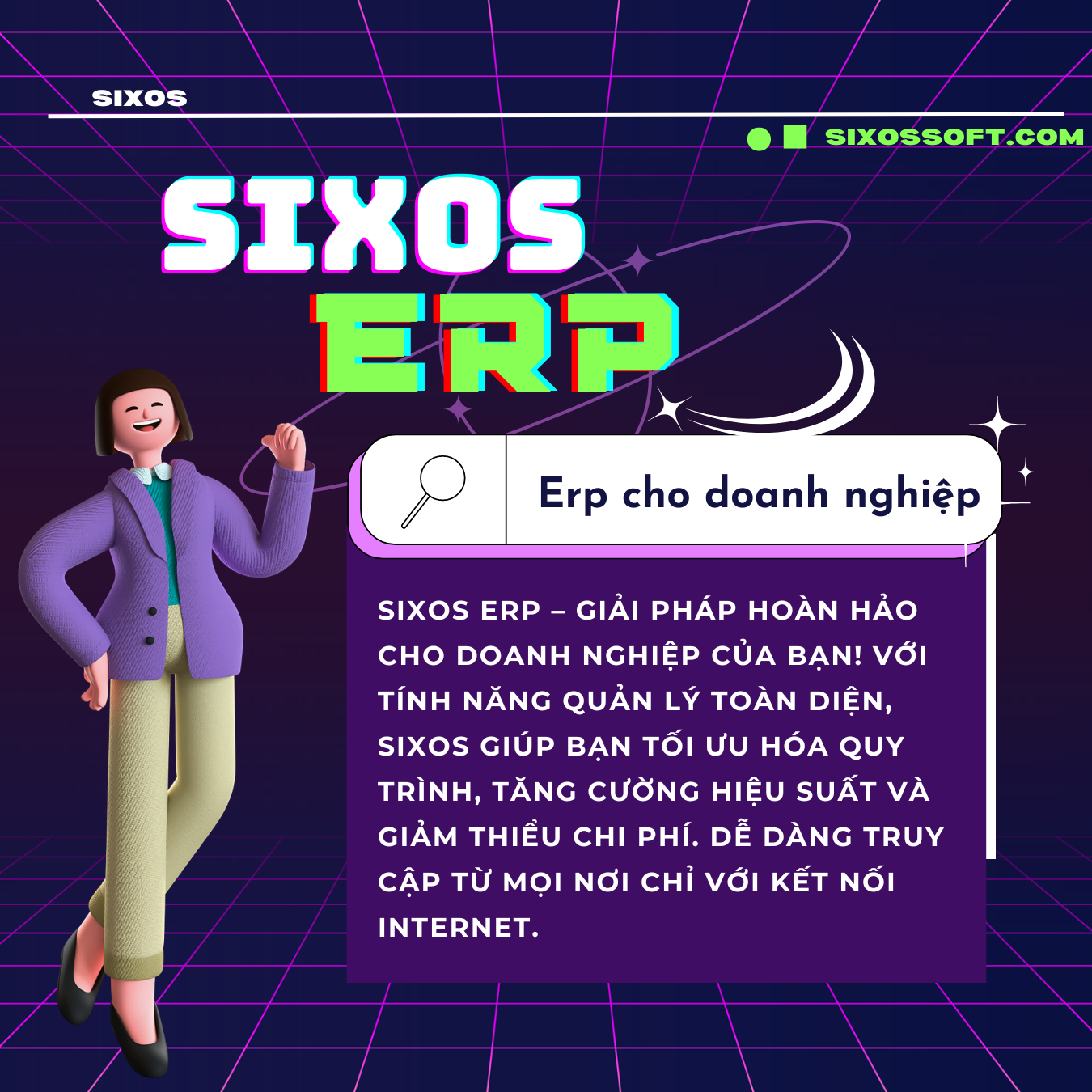 SixOsSoft | Giải pháp ERP cho các doanh nghiệp